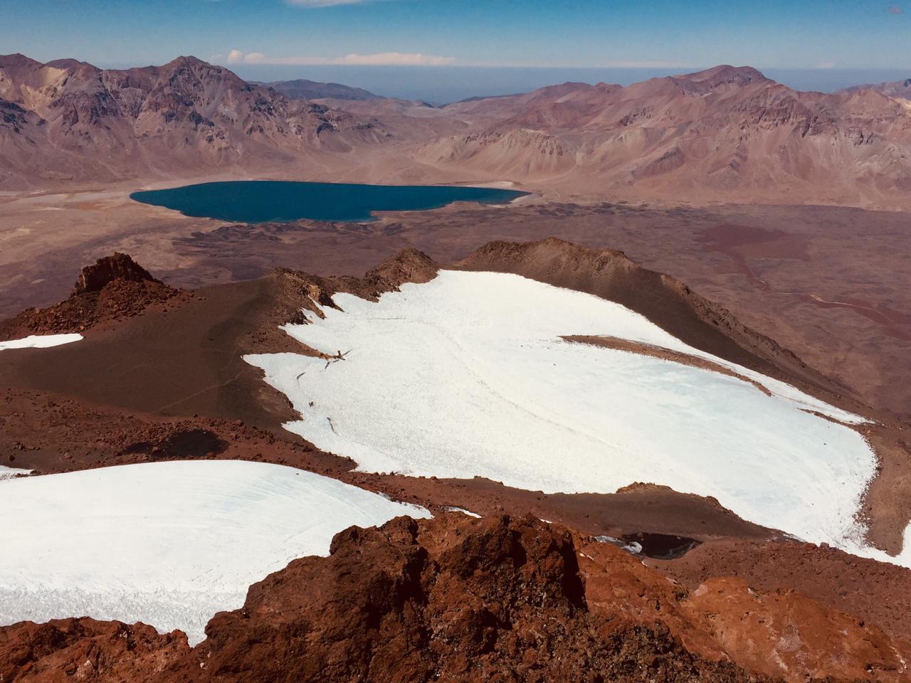 Volcán Maipo / Laguna del Diamante en 2022 - Mujeres a la cumbre